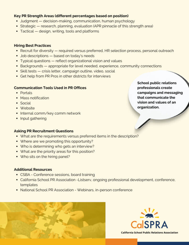 Best Practice Tip Sheets - California School Public Relations ...